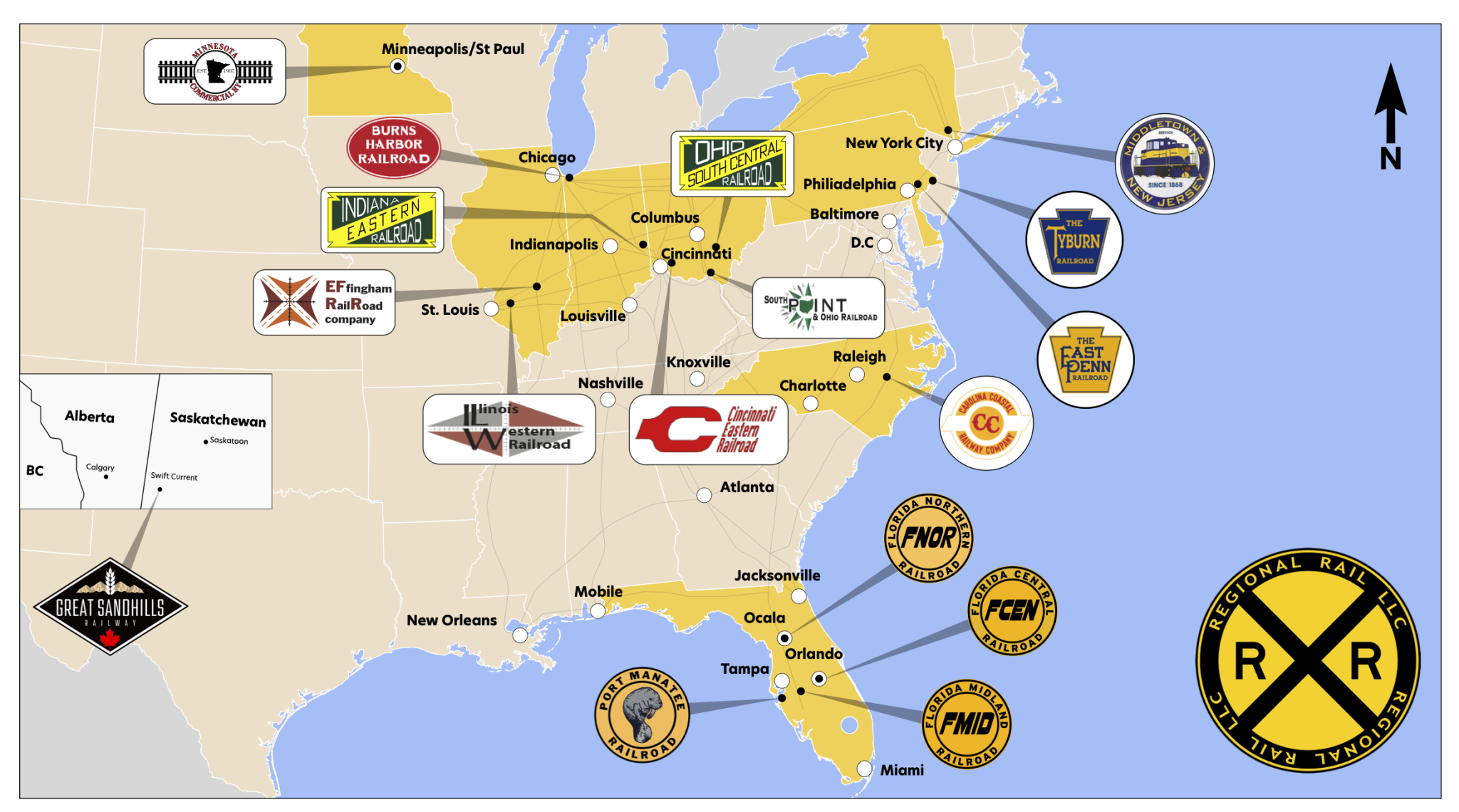 Regional Rail continues its expansion in the Midwest with the ...
